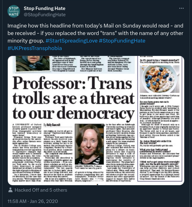 The trouble with “any other minority”